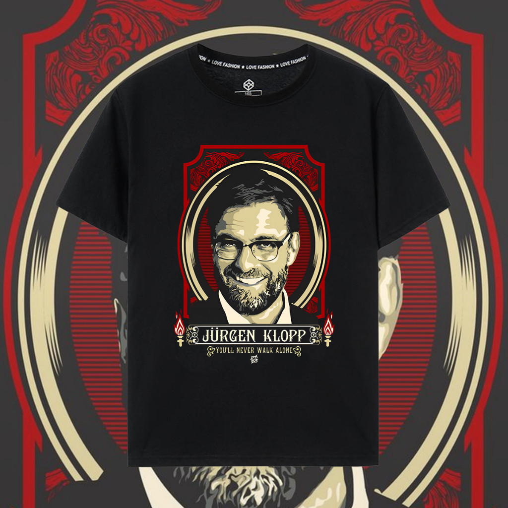 เสื้อ เจอร์เก้น คล็อปป์ Liverpool Jürgen Klopp THE NORMAL ONE T-shirt ...