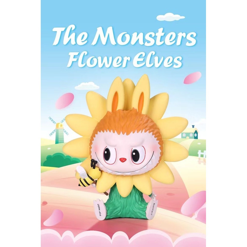 ฟิกเกอร์ Labubu Flower Fairy Series popmart popmart ของเล่นสําหรับเด็ก ...