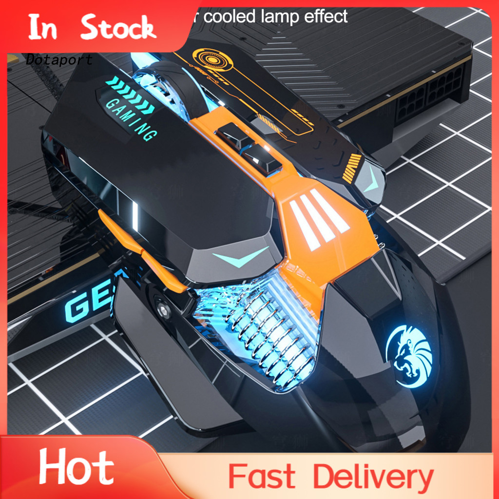 Kddt- เมาส์เกมมิ่งมีสาย 7200dpi อเนกประสงค์ พร้อมโปรแกรมมาโคร สําหรับ ...