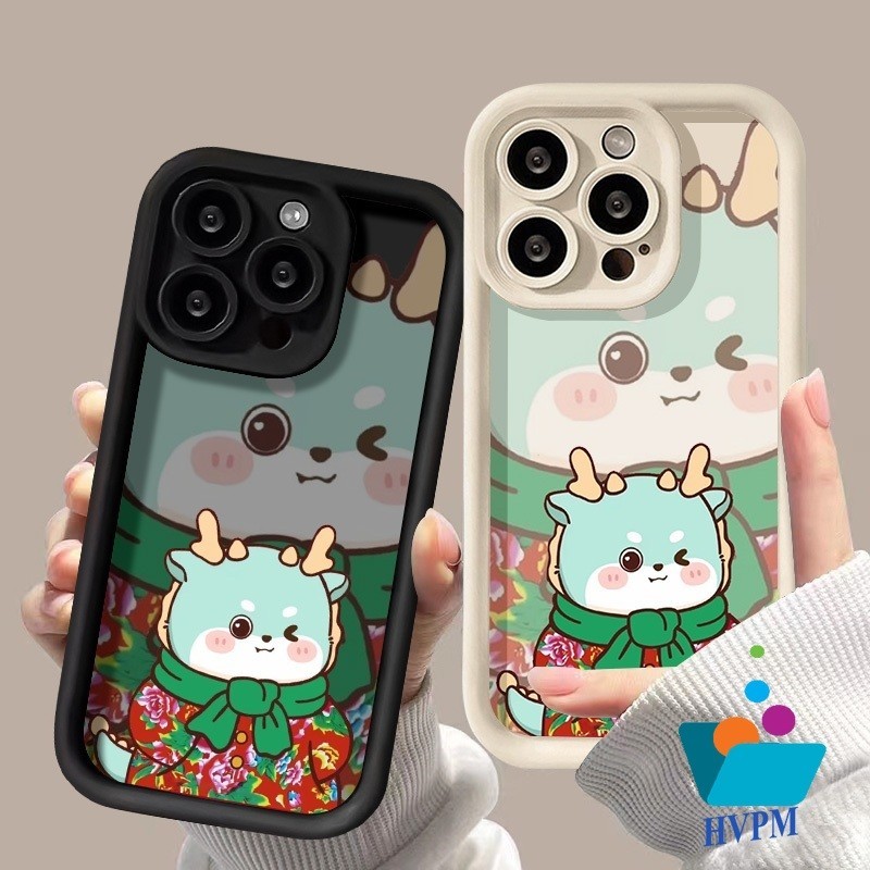 การ์ตูนน่ารักดอกไม้ฝ้าย Wadded มังกร TPU ซิลิโคนเหลวเพชรกรณีโทรศัพท์ ...