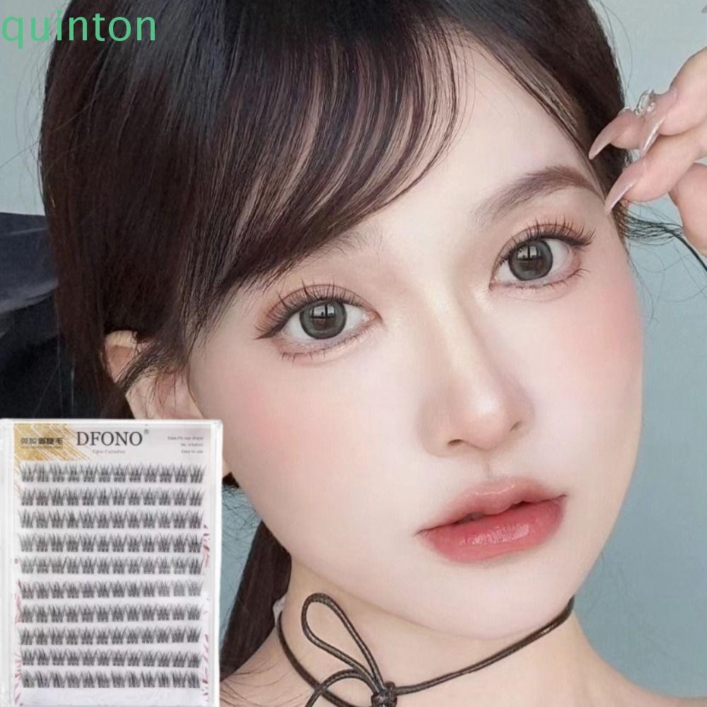 Quiton Self กาวขนตาปลอม, DIY การ์ตูน Eye กาวฟรีขนตาปลอม, Reuseable Long ...