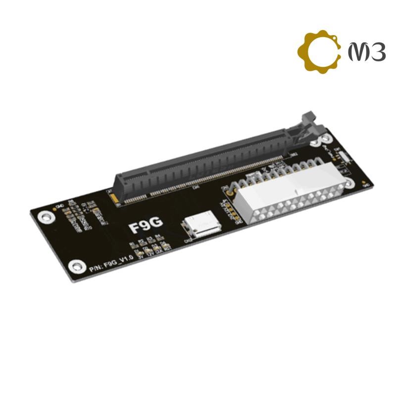 F9g Oculink อินเทอร์เฟซภายนอกกราฟิกการ์ดขยาย Dock Atx ประเภทเปิด Pcie4