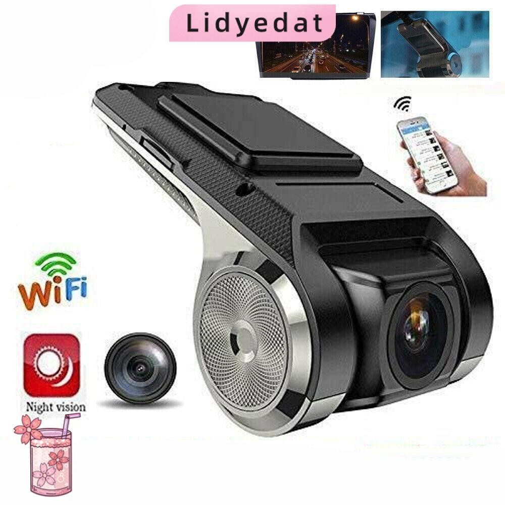 Lidyedat165 เครื่องบันทึกการขับขี่สําหรับ Android Night Vision Dashcam ...