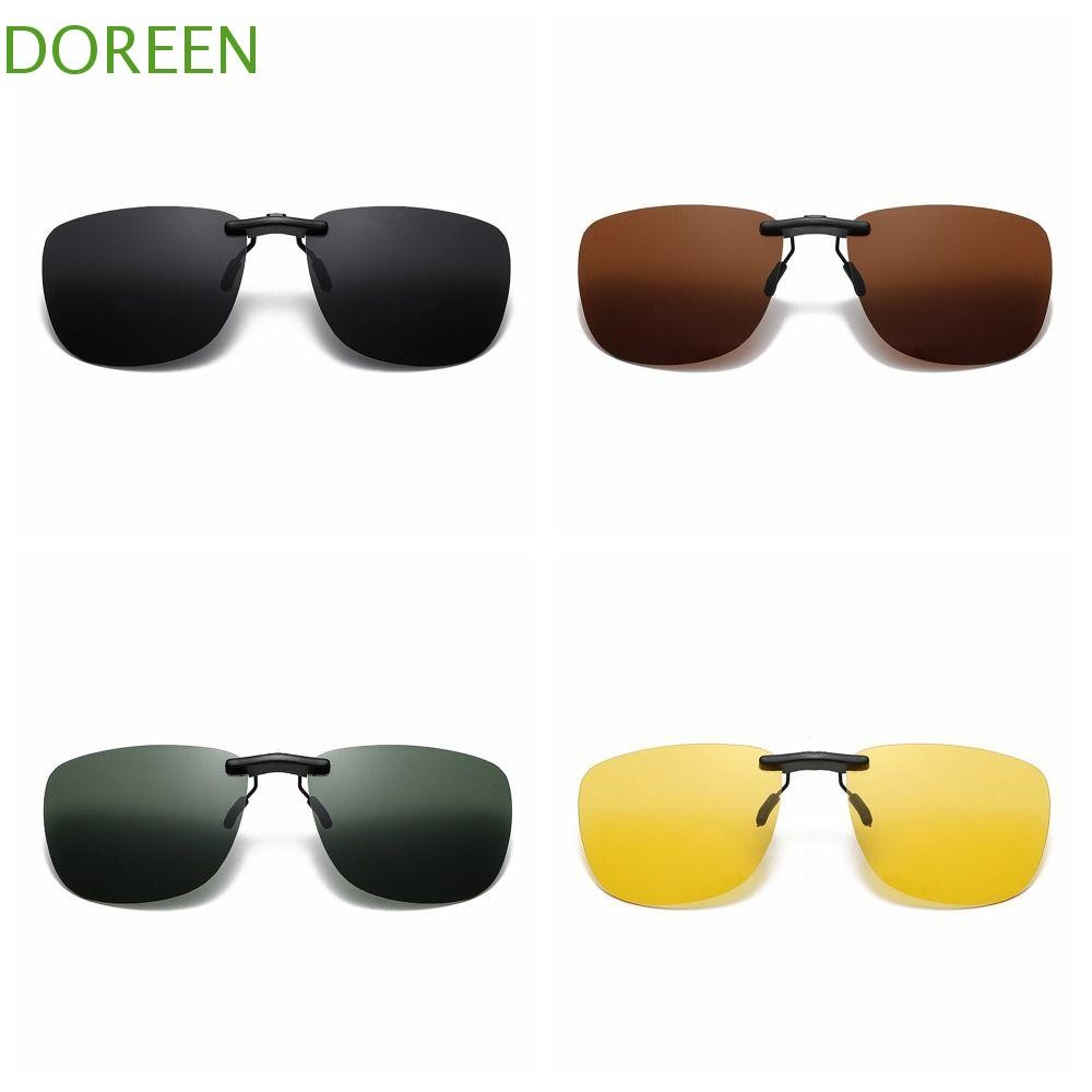 Doreen Day Night Vision Goggle Clip, UV400 ป้องกันรังสียูวีสายตาสั้น ...