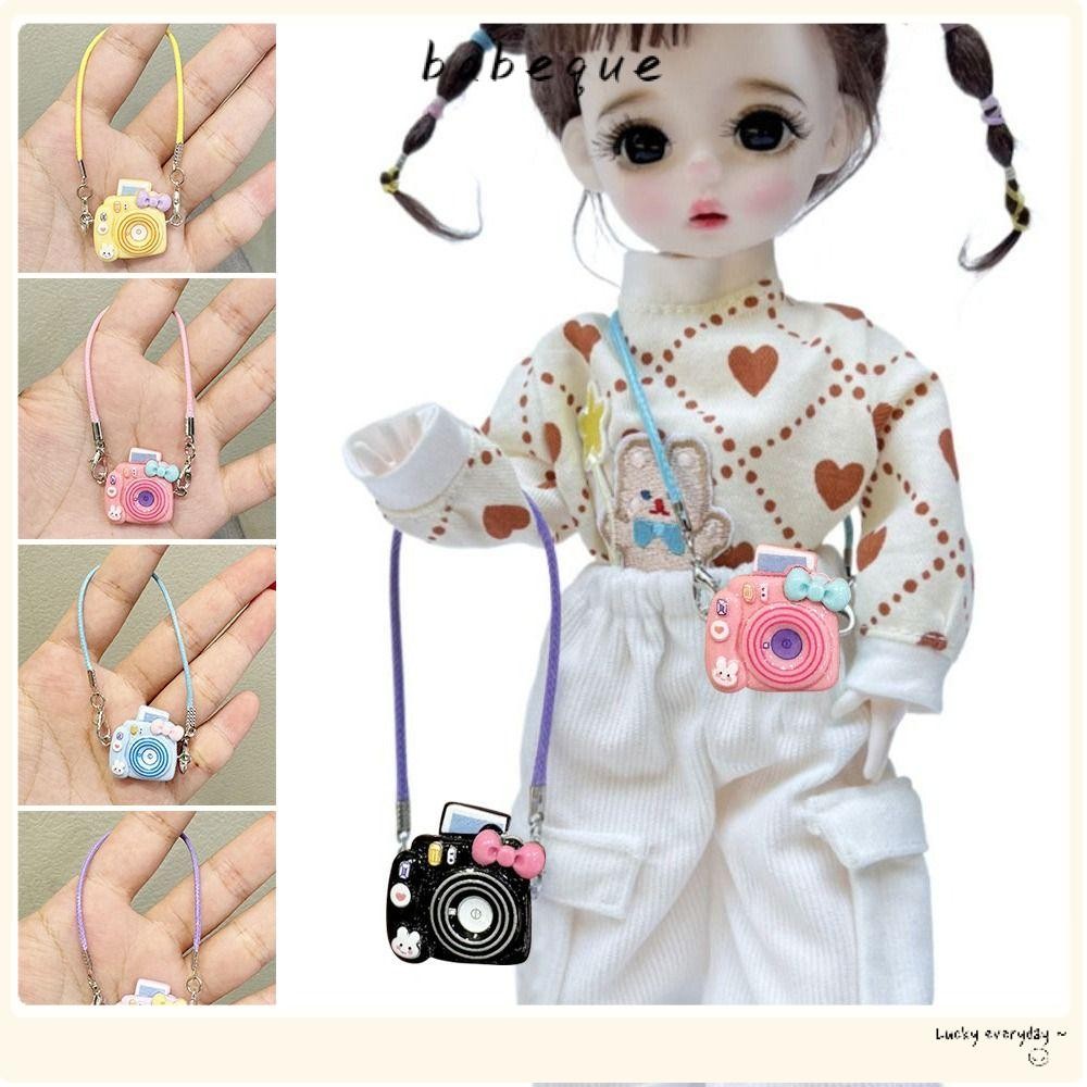 Babeque มินิกล้องรุ่น,พลาสติก Handmand ตุ๊กตากระเป๋า,5 สีตุ๊กตาอุปกรณ์เสริม 1/6 1/8 ตุ๊กตา BJD/1 ...