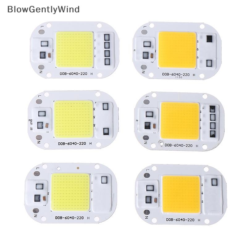 Blowgentlywind ชิป LED 20W 30W 50W AC 220V สมาร์ท COB โคมไฟลูกปัด LED โคมไฟไม่มีไดร์เวอร์ DIY ...