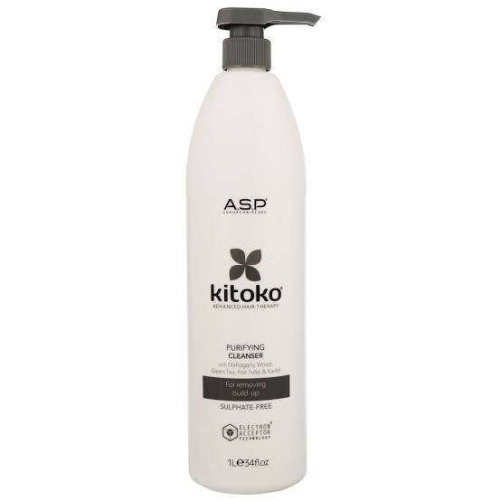 Kitoko Purifying Cleanser 1000ml แชมพูสำหรับขจัดสิ่งสะสม สูตรอ่อนโยน ...