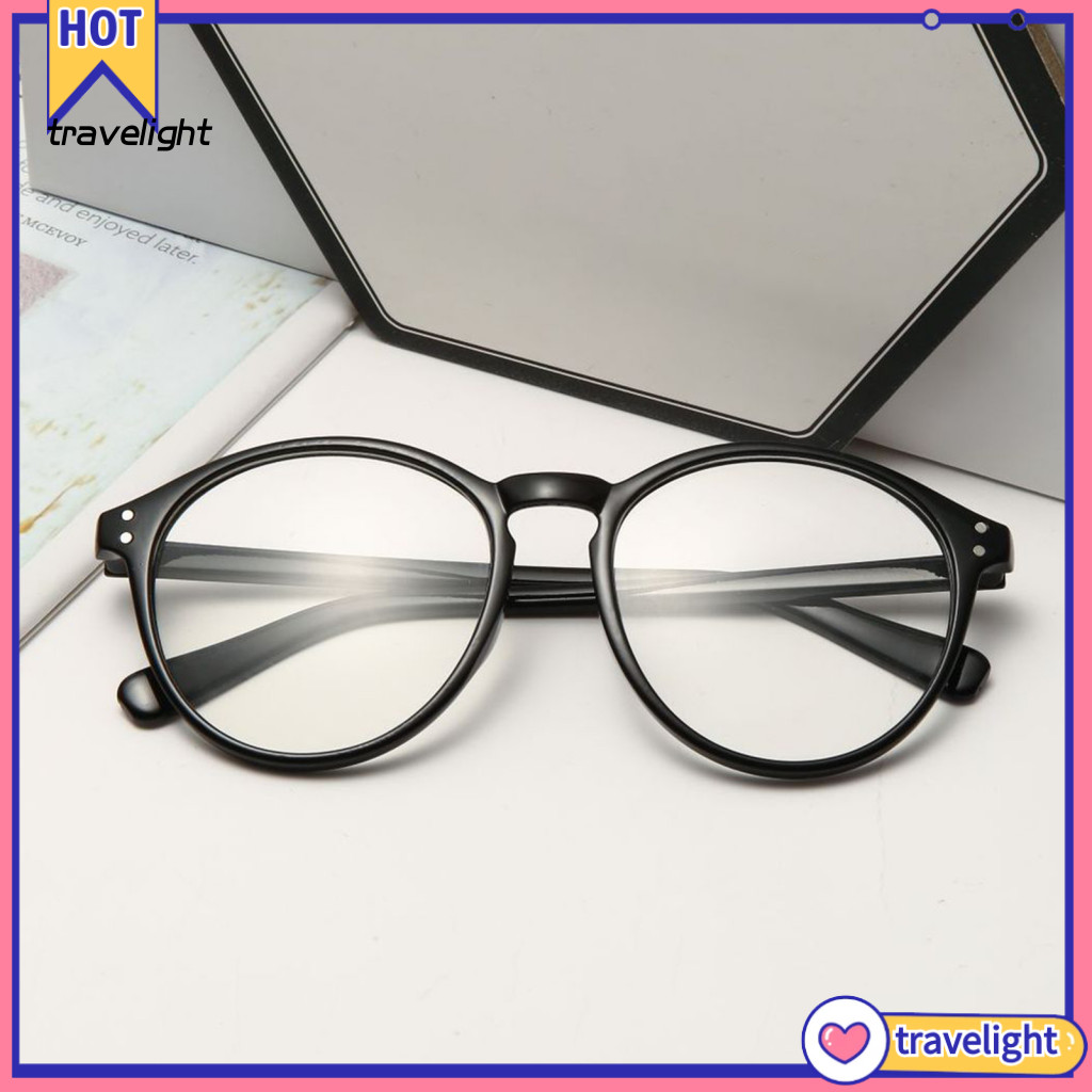 Travelight| แว่นตา กรอบทรงกลม ป้องกันแสงสีฟ้า ความคมชัดสูง เหมาะกับทุก ...