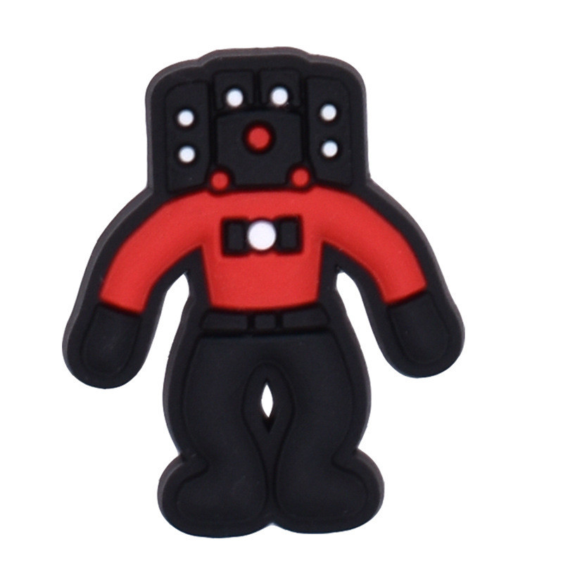 เข็มกลัด ลายการ์ตูน Jbits สําหรับรองเท้า Crocs Skibidi Toilet | Shopee ...