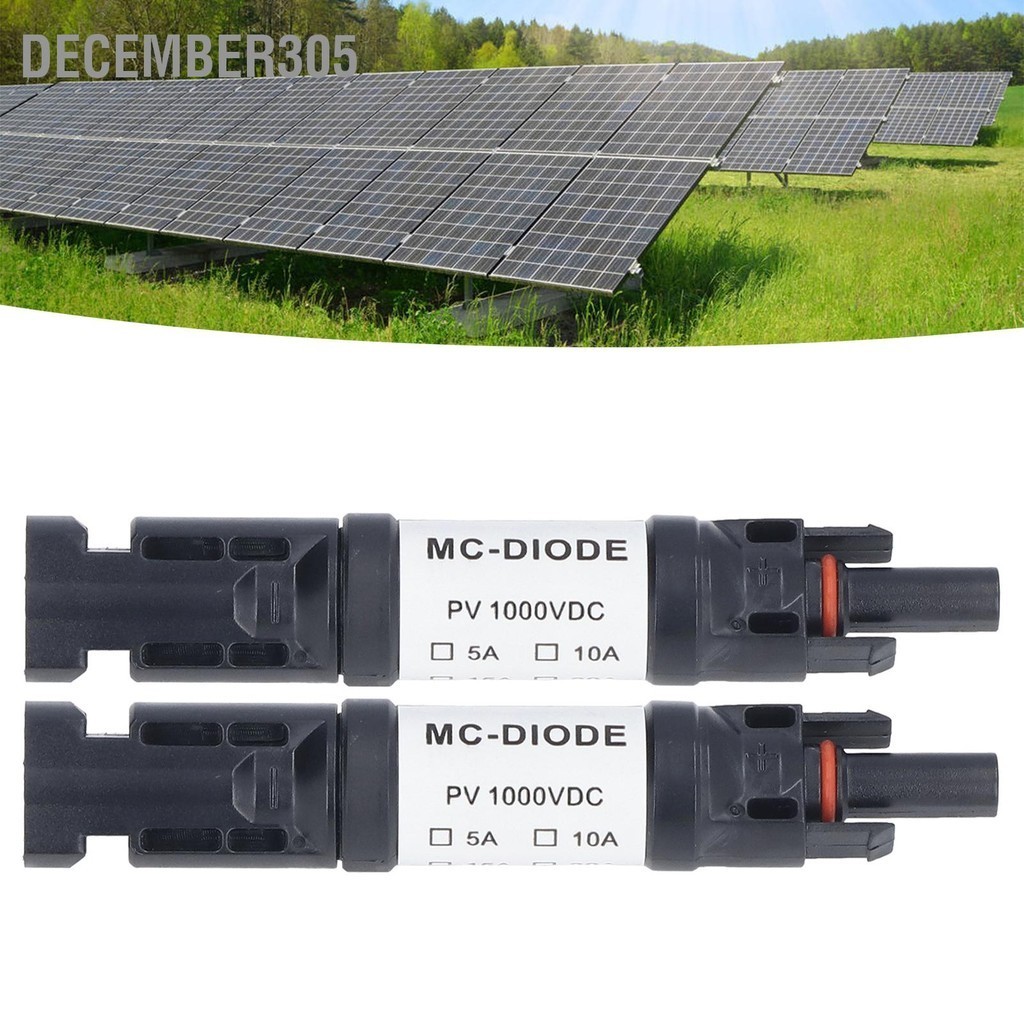 December305 MCD 1000V Solar PV Connector IP68 กันน้ำ Fuse Holder สำหรับ ...