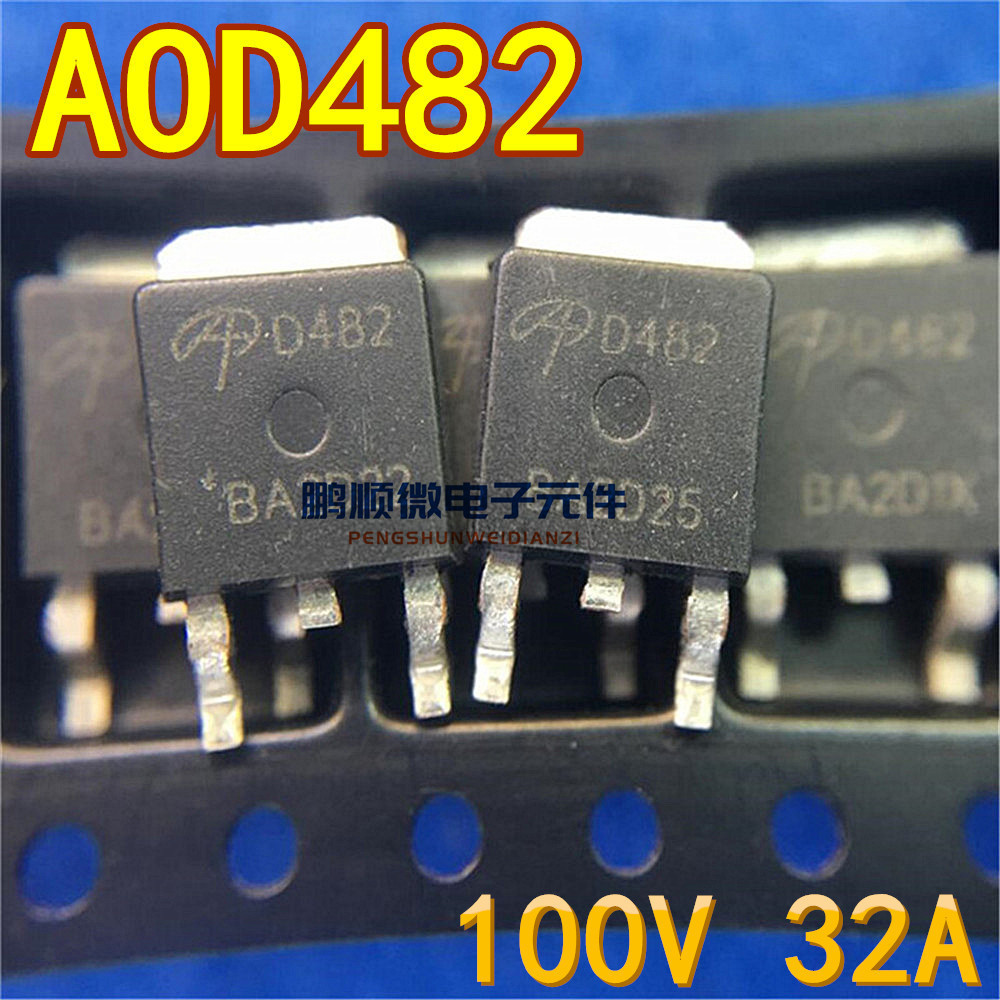 พร้อมส่ง แท้ หลอดเอฟเฟคสนามไฟฟ้า Aod482 D482 N Channel 100V32A MOS TO ...