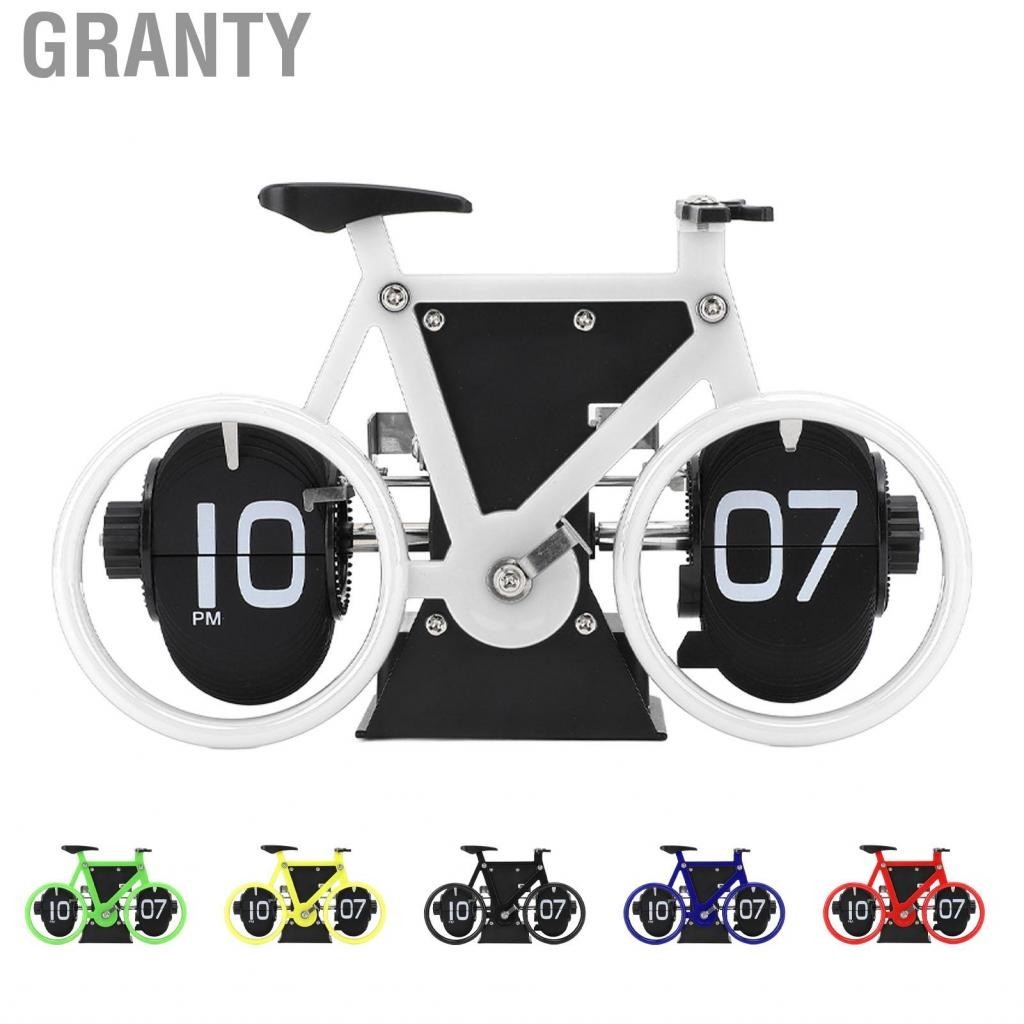 Granty Gear Operated Clock Bike Shape Flip Down Vintage Timer Reminder ...