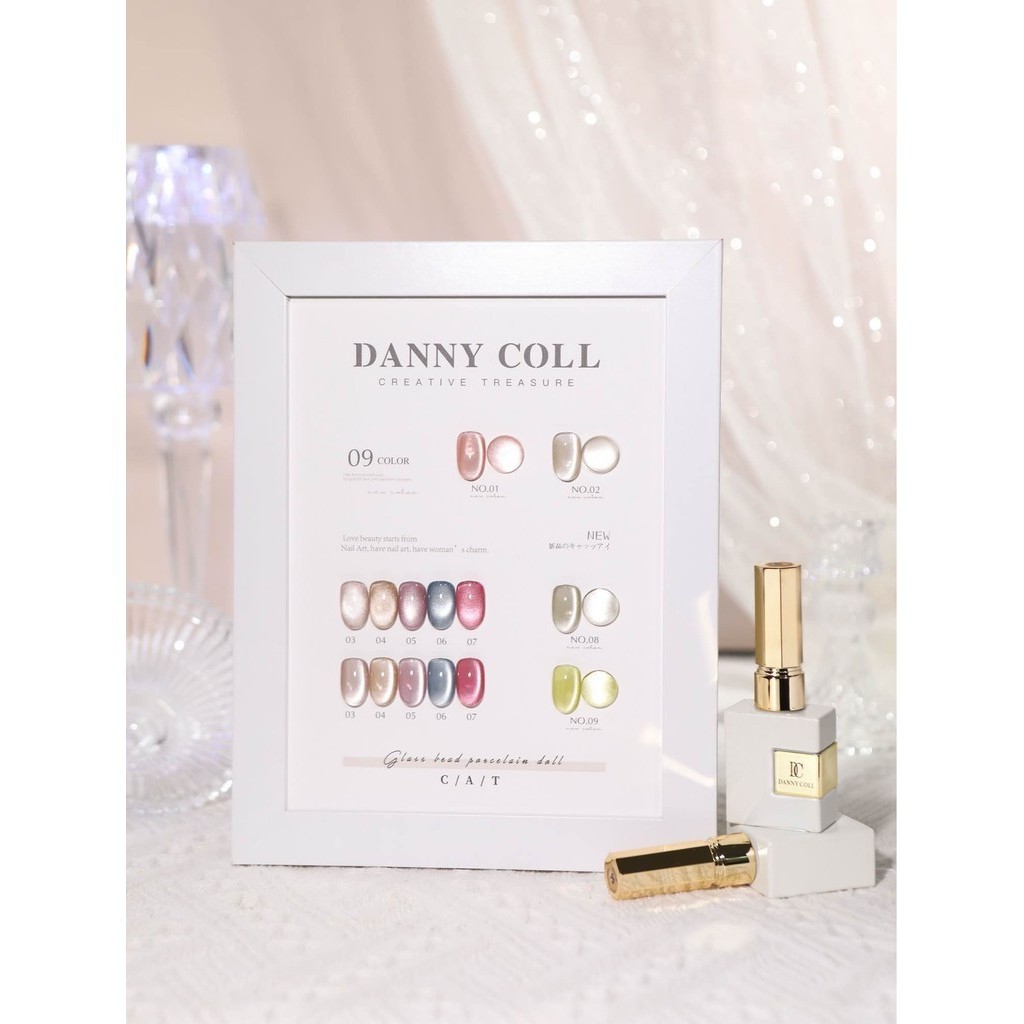 DANNY COLL N47 สีเจล สีลูกแก้วกระจก สีพร้อมชาร์จทาสำเร็จ | Shopee Thailand