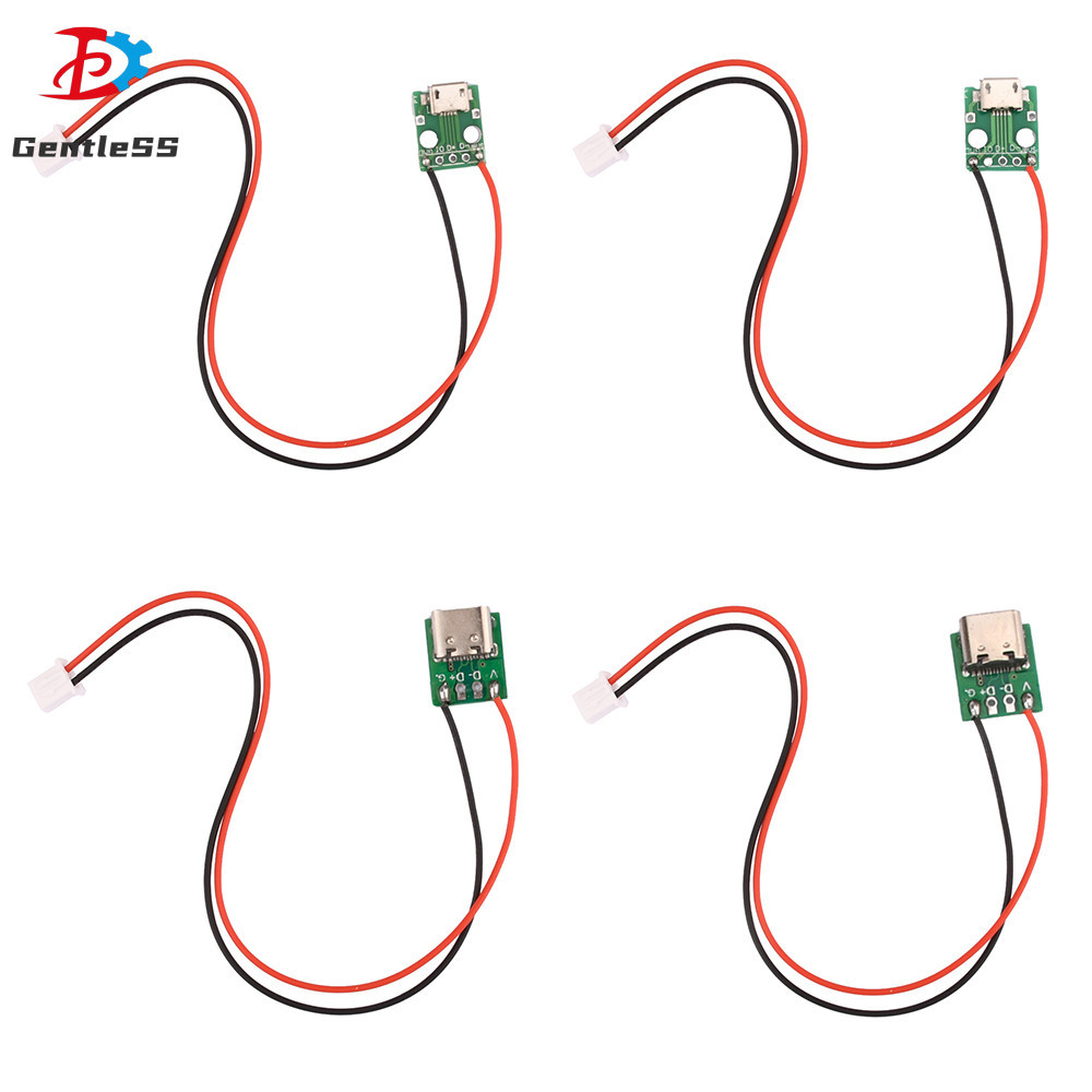 อะแดปเตอร์แปลงสายเคเบิล Type-c PCB Micro USB เป็น DIP ตัวเมีย สําหรับ ...