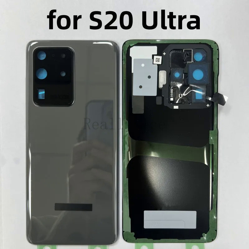 Best S20U แผงกระจกด้านหลัง และสติกเกอร์เลนส์กล้อง แบบเปลี่ยน สําหรับ ...