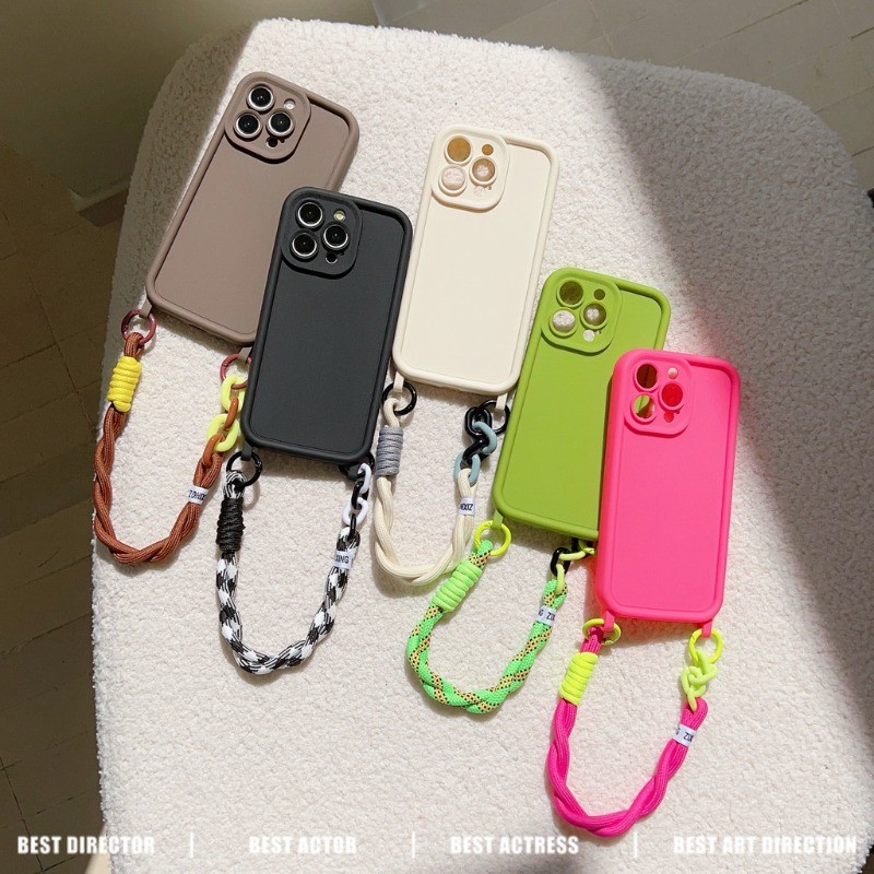Ins Candy Color Matte Soft TPUเคสโทรศัพท์iPhone 16 Pro Max 15 14 13 12 ...