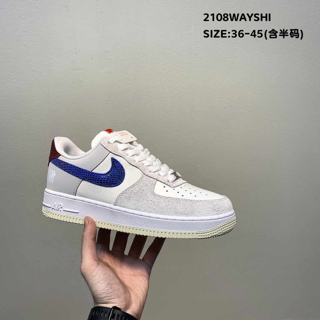 รองเท้าผ้าใบผู้ชายผู้หญิง Air Force 1 AF1 X ใหม่ รุ่น edcr | Shopee Thailand