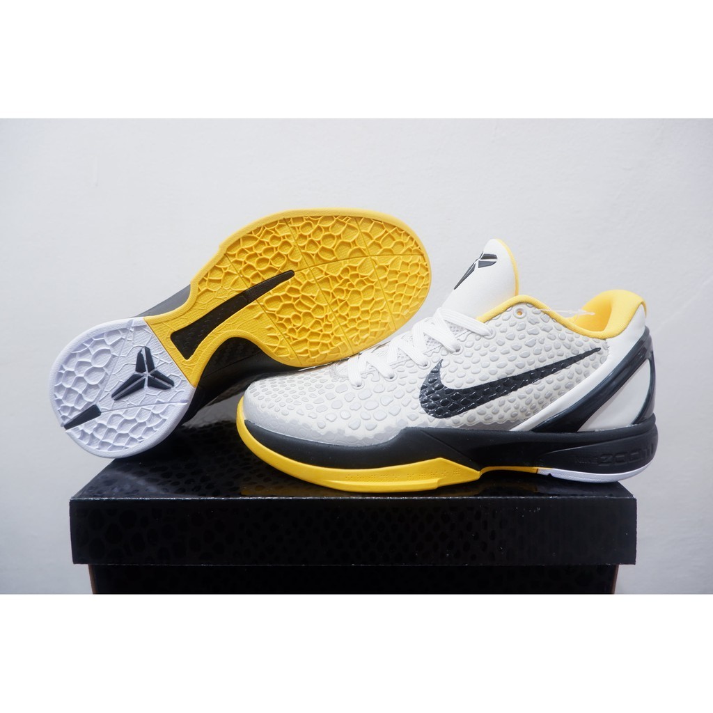 SEPATU ตะกร้า KOBE 6 PROTRO LOW สีขาว DEL SOL ลำลอง | Shopee Thailand