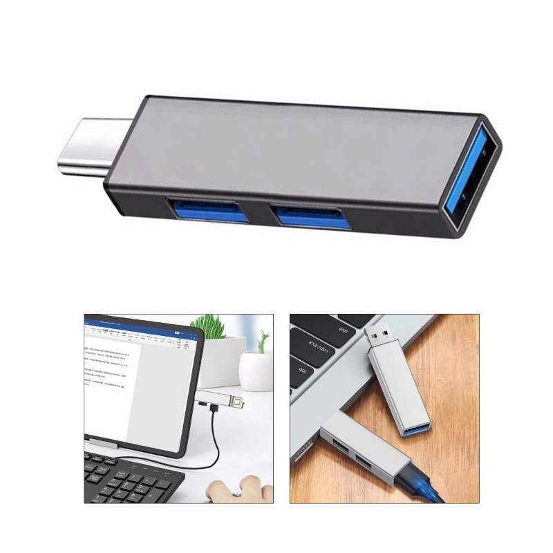 Xiangbao Compact USB C Hub USB Hub Multiport Expander USB Splitter USB ...