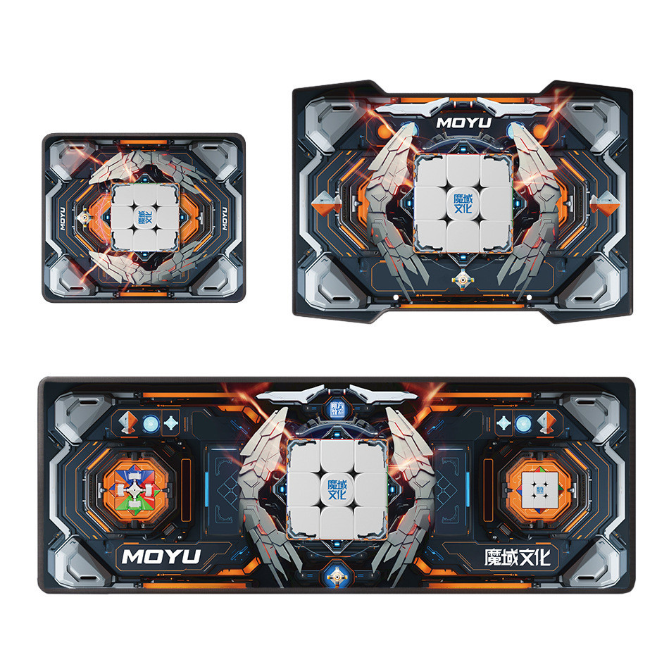 Moyu Punk Cfop Cube Mat 2x2 3x3 4x4 Magic Cube Mat การแข่งขันลูกบาศก์ ...