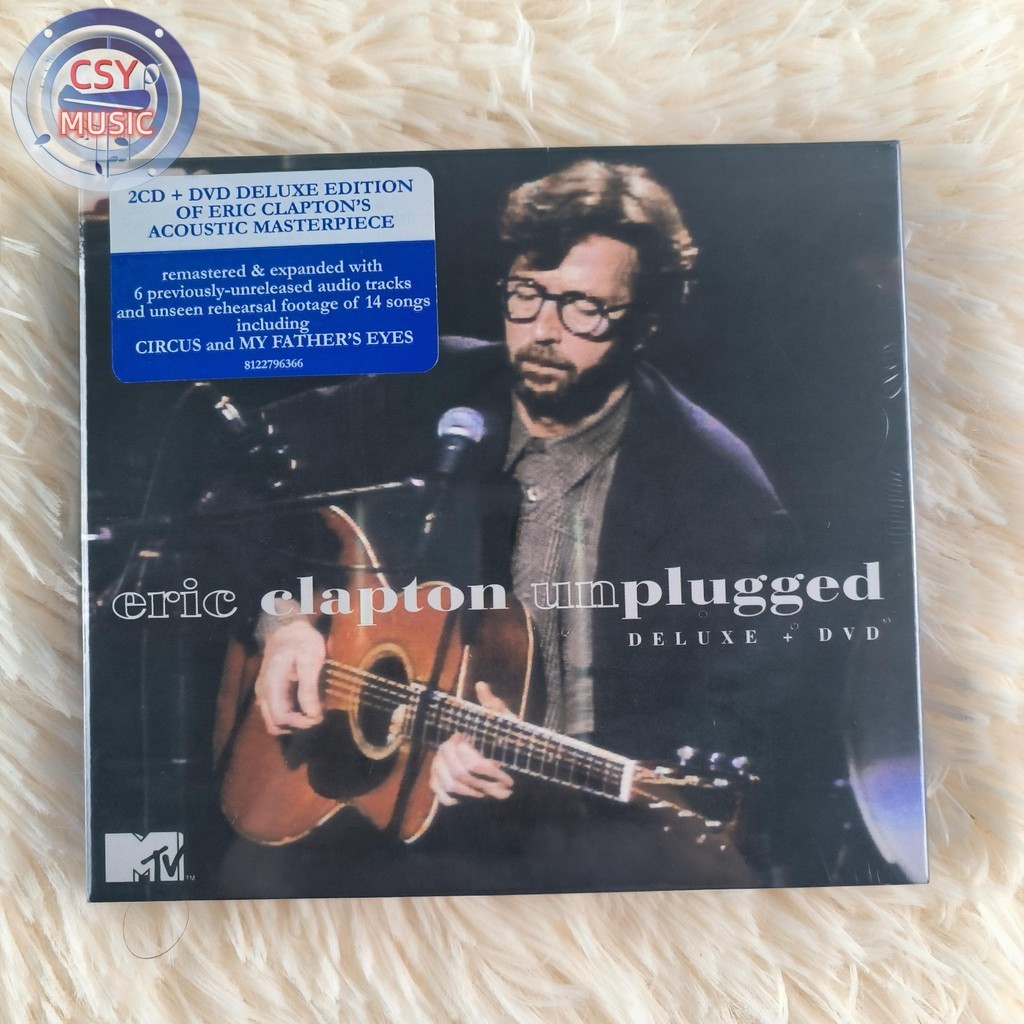 แผ่น DVD อัลบั้ม Eric Clapton Unplugged 2CD Deluxe Edition YD01 ...