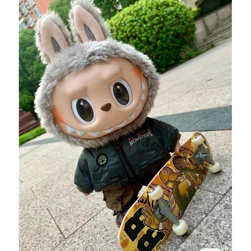 ชุด labubu，labubu macaron secret，ตัวยึดสเก็ตบอร์ด แบบโลหะ ขนาดเล็ก ลาย ...