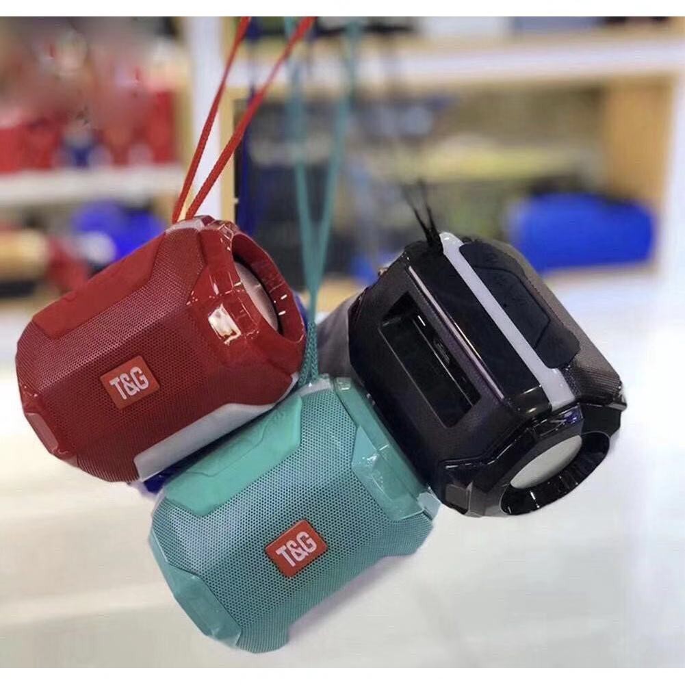 ลำโพงเสียงดี T&G TG162 ลำโพงบลูทูธ มีไฟLEDปรับไฟได้ รองรับ FM/USB ...