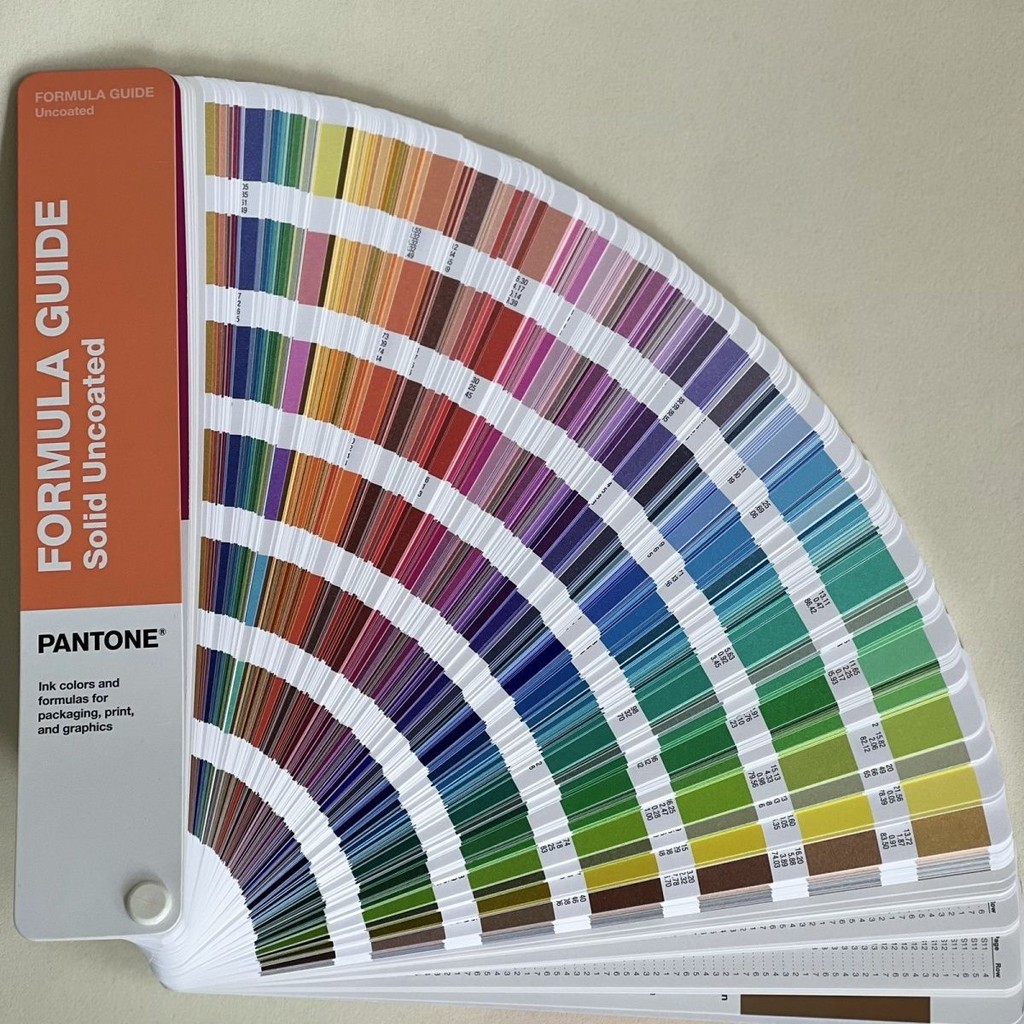 2022 Original pantone pantone Color Card U Card Matte Printing Color ...