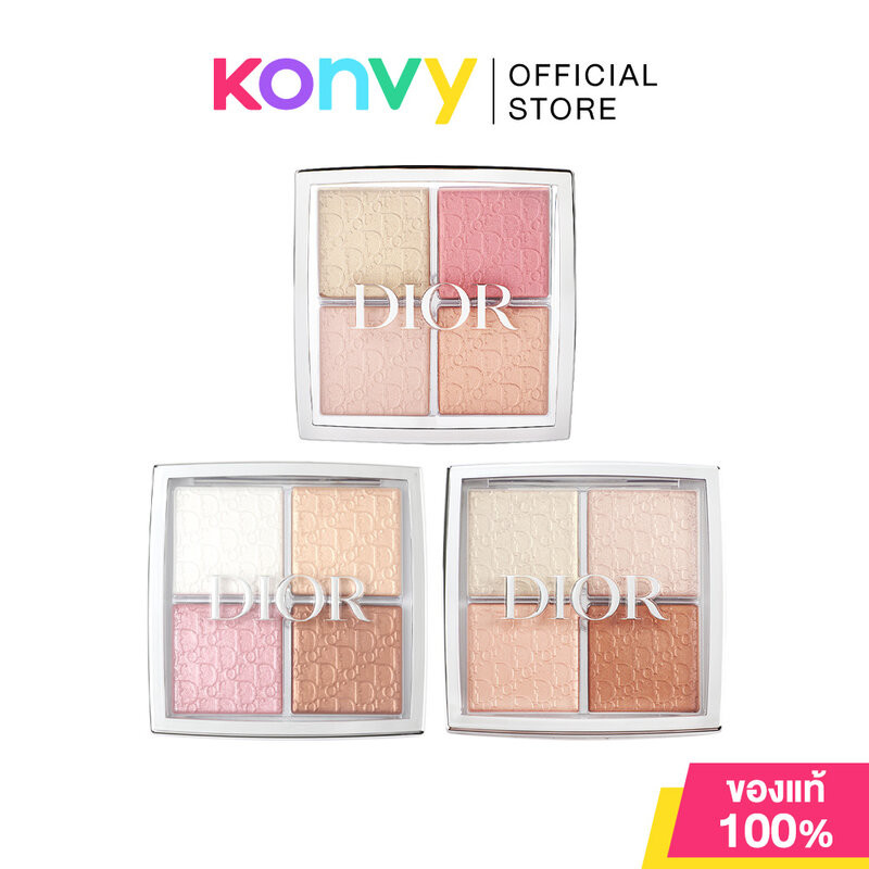 Dior Backstage Glow Face Palette Highlight & Blush 10g ดิออร์ พาเลทไฮไลท์และบลัชออน 4 เฉดสี ...