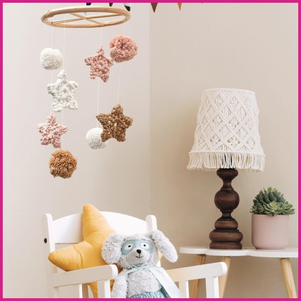 Wind Chime ทําชุด DIY Macrame Windchime ชุด 3 สีเชือกฝ้าย Macrame Wind ...