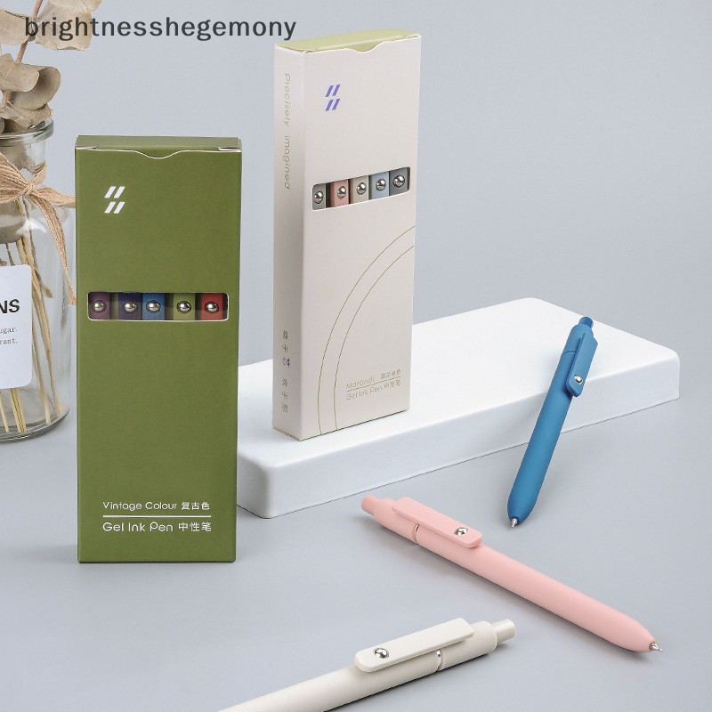 Bgth ชุดปากกาหมึกเจล 0.5 มม. สีดํา สําหรับนักเรียน 5 ชิ้น ต่อแพ็ค ...