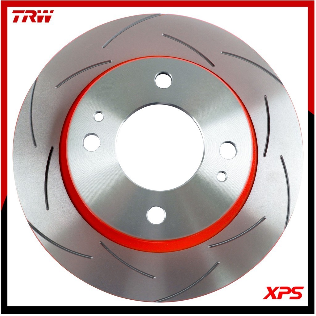 TRW จานเบรคหน้า XPS รุ่น TOYOTA VIOS ปี 07 / YARIS ปี 05/ ALL NEW VIOS ปี 13 (S) (DF7393XSS) (2 ...