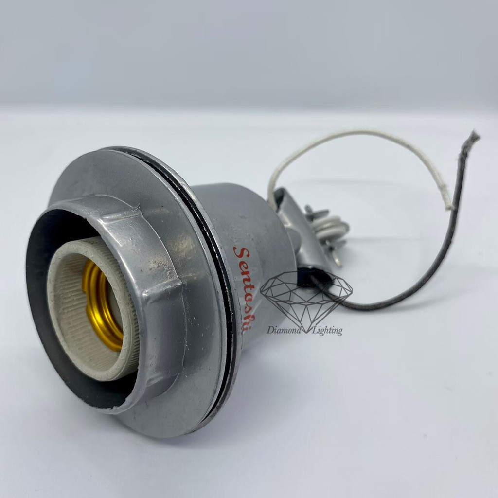 ขั้วแป้น อลูมิเนียม ขั้วใส่ฝาชี ยี่ห้อ Sentoshi ขั้วห้อยอลูมิเนียม บอดี้ใหญ่ ด้านในกระเบื้อง ...