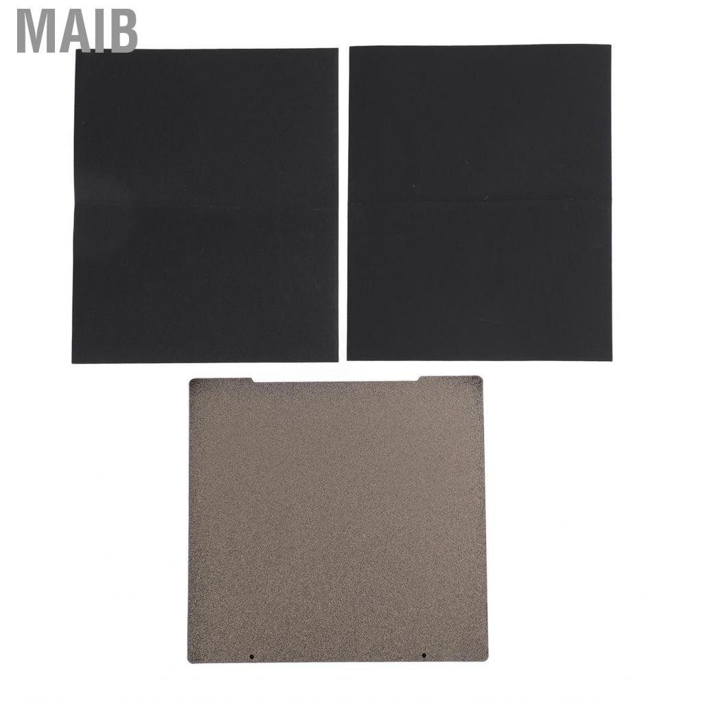 Maib 3D Printer Build Plate Double Sided Textured PET Frosted PEI Steel ...
