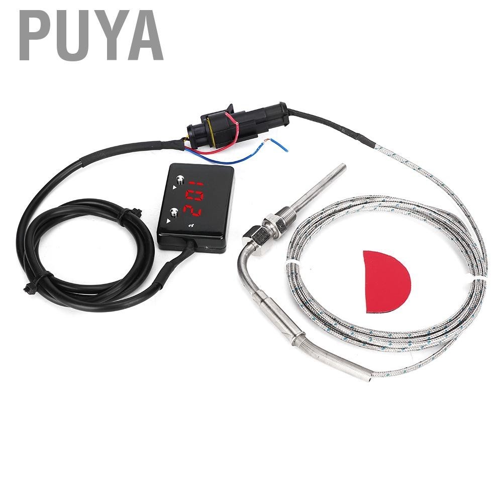 Puya Digital Exhaust Temp Gauge Patrol Turbo Diesel Petrol 4WD 12V DC ...