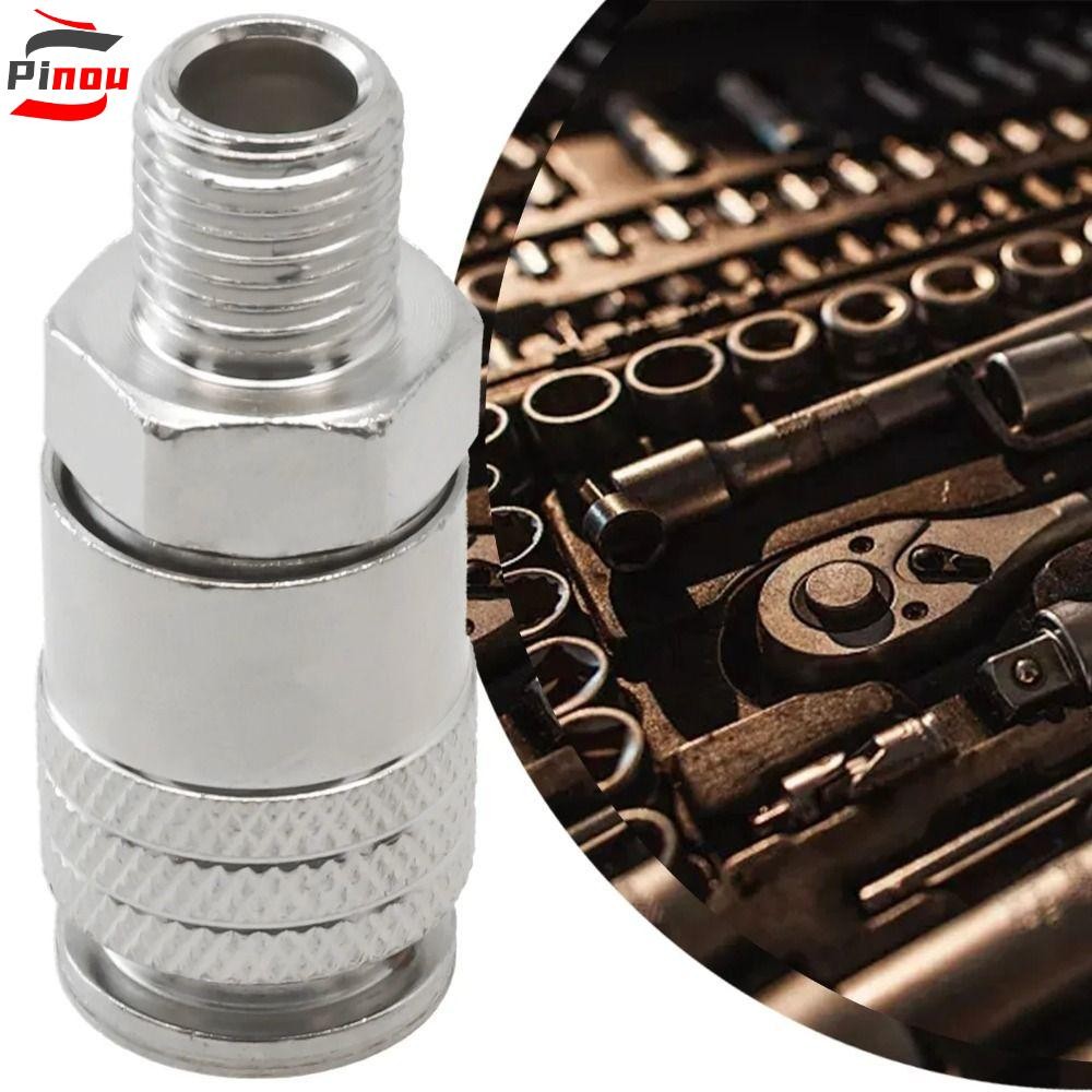 Pinou 4 ชิ้นข้อต่อนิวเมติก, G1/4 ยุโรปมาตรฐาน Quick Coupling, 4 ชิ้น ...