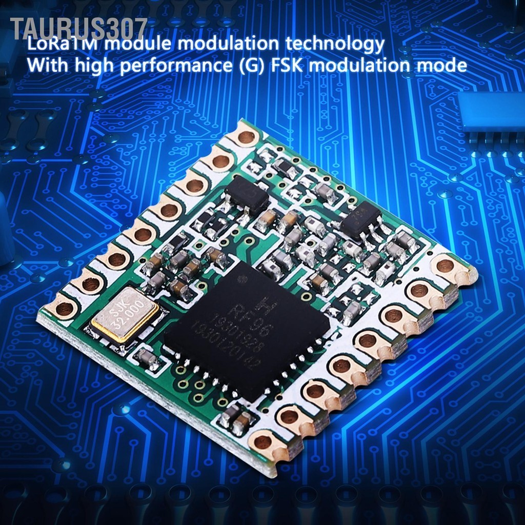 Taurus307 โมดูลรับส่งสัญญาณไร้สายบอร์ดการสื่อสารระยะไกล RF96 RF96W RF96 ...