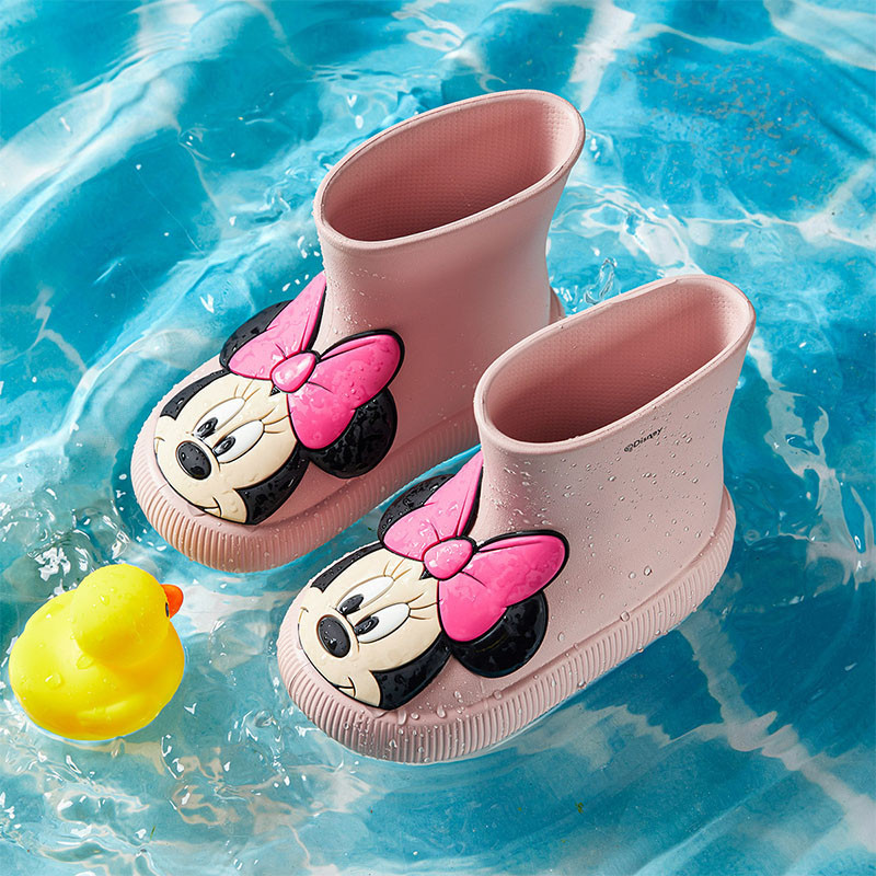 Cheerful Mario Disney Minnie Mouse Rain Gear เด็ก หลายสี การ์ตูน ...