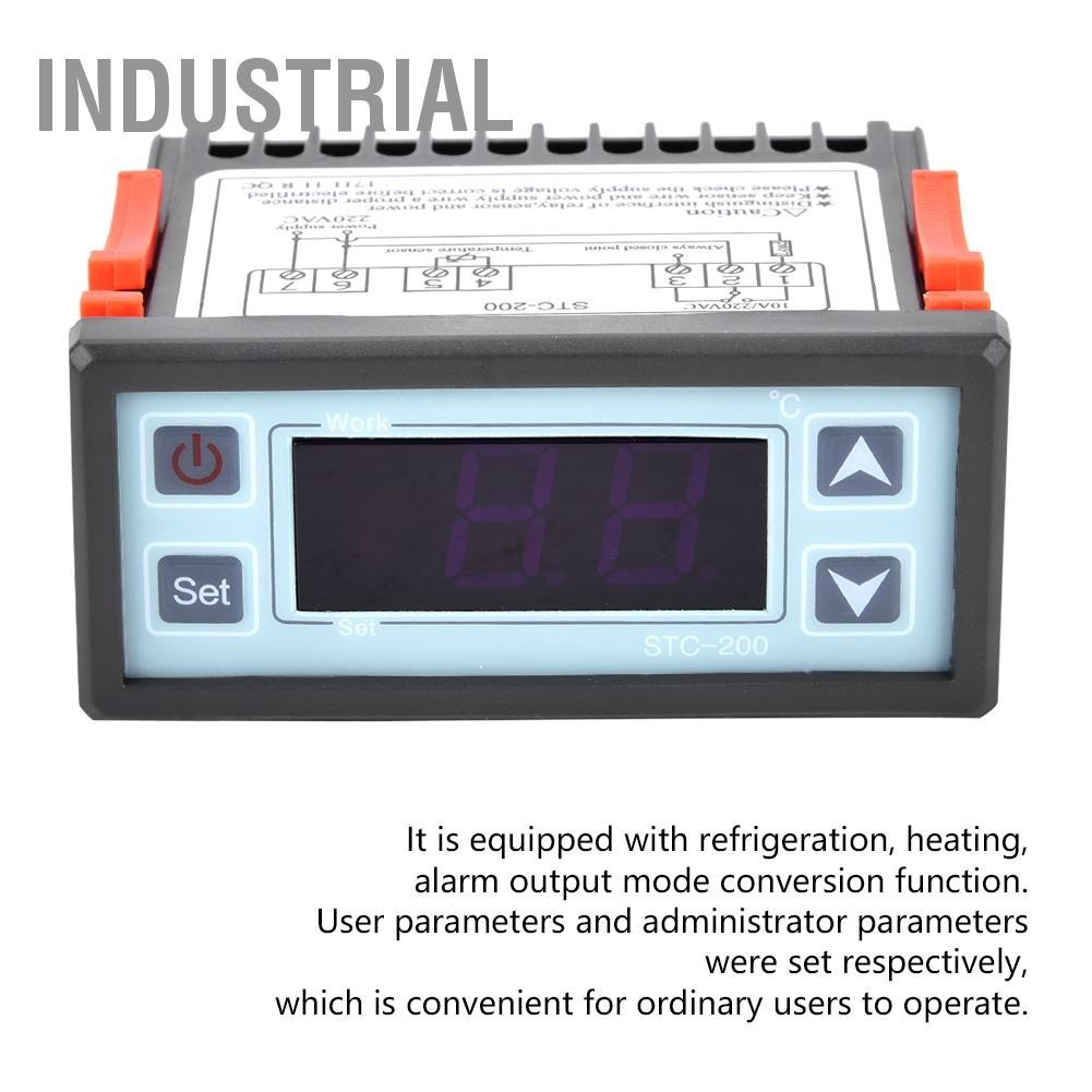 Industrial STC-200 Digital Microcomputer Thermostat Temperature ...