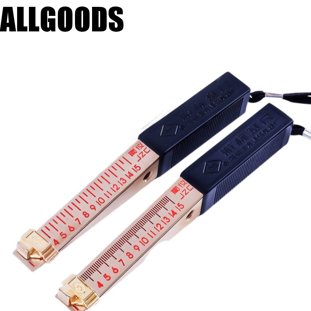 Allgoods เครื่องมือวัดความแบน เกจวัดความหนาแน่น ทองแดง แบบพกพา 1-15 มม. | Shopee Thailand