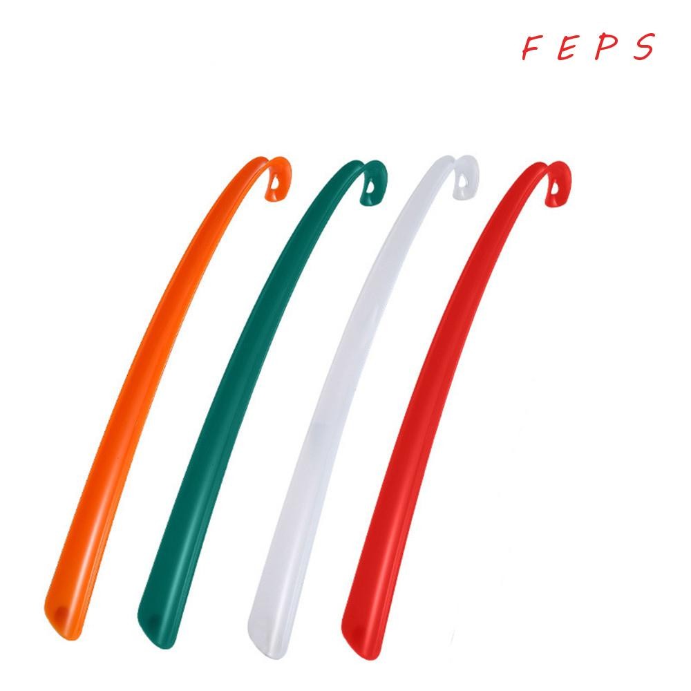 Feps แตรรองเท้าด้ามยาว Mobility Aid Slip บนรองเท้าดึง Shoehorn | Shopee ...