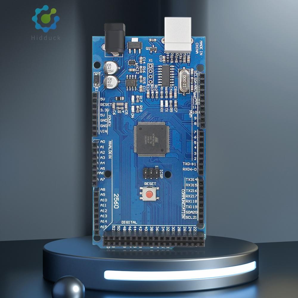 Mega2560 R3 บอร์ดพัฒนาเมนบอร์ด ATmega2560-16AU ชิป USB เปลี่ยน U [Hidduck.th] | Shopee Thailand