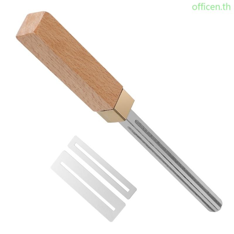 Cen Guitar Fret Crowning File Fret Edge File พร้อม Fret Protector ...