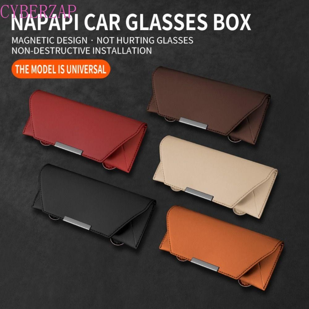 Cyberzap Sun Visor Card Organizer, กล่องแว่นตาแม่เหล็กกันฝุ่น, ติดตั้ง ...