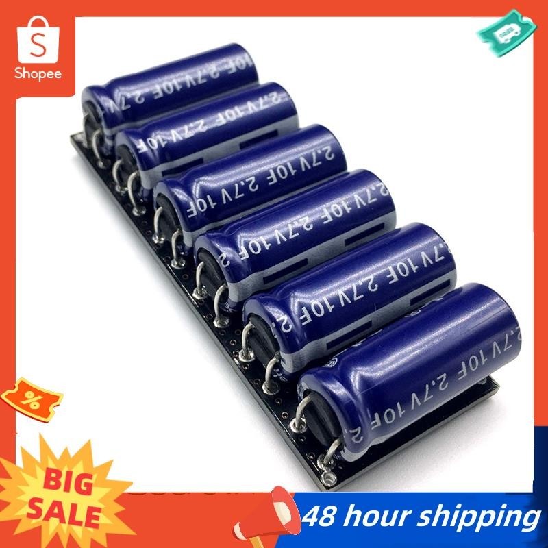 พร้อมส่ง โมดูลตัวเก็บประจุ 16V 1F/2F 2.7V 10F พร้อมบอร์ดป้องกัน | Shopee Thailand
