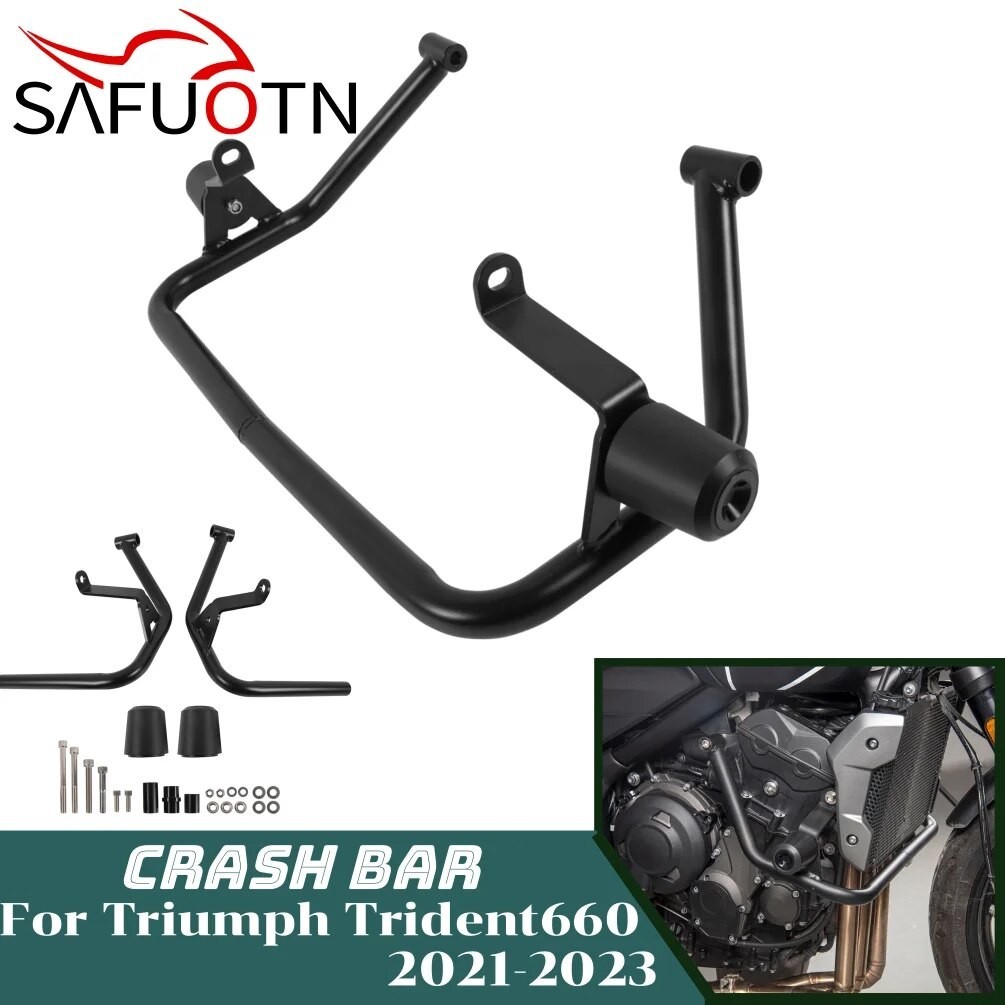 EG For Trident 660 2021 2022 2023 Engine Guard Highway Crash Bar ...