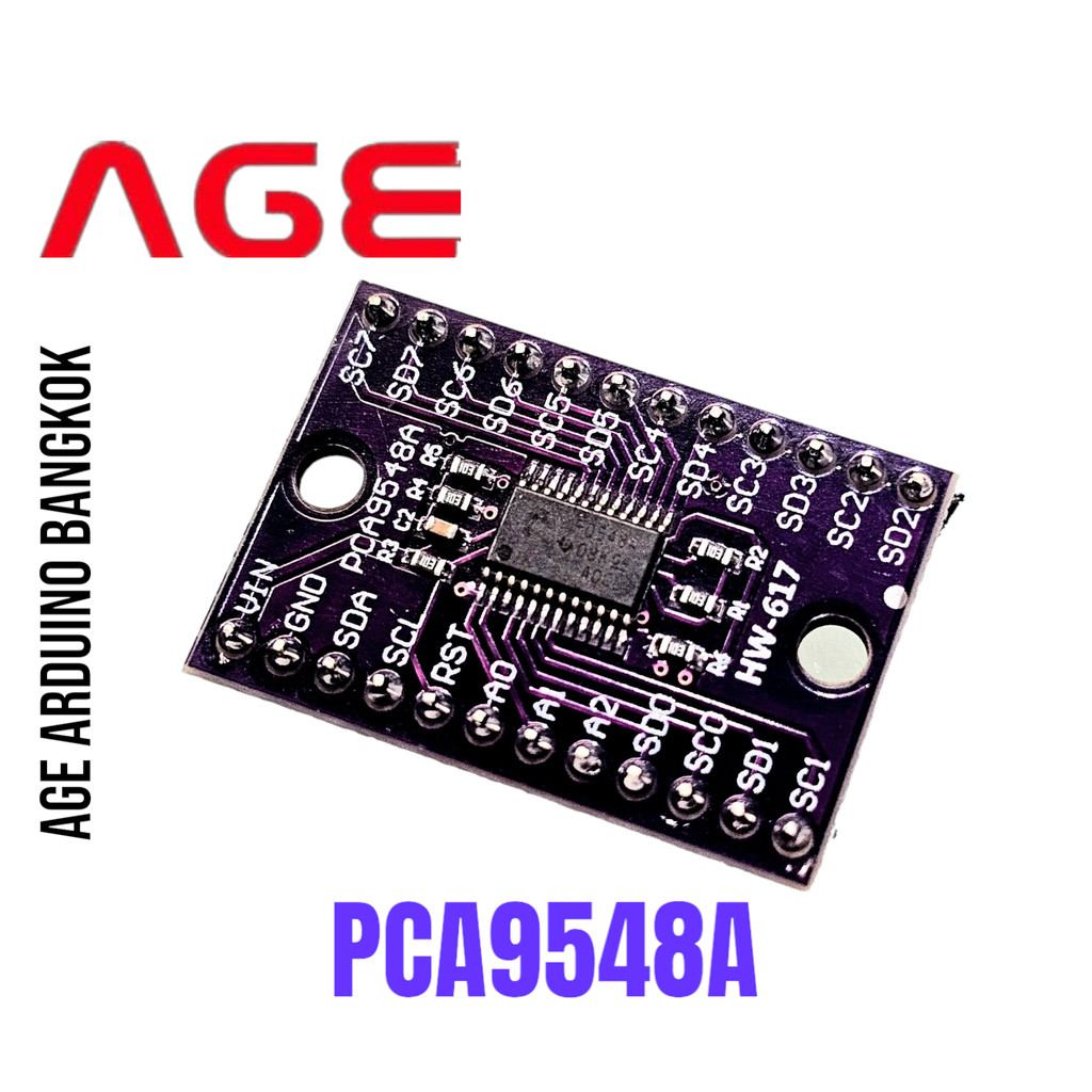 PCA9548A , TCA9548A I2C Multiplexer โมดูลมัลติเพล็กซ์แบบ I2C แบบบัดกรีคอนเน็กเตอร์ | Shopee Thailand