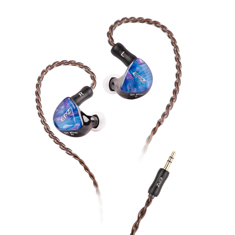 Epz Q1 Pro Yunshuilan หูฟังอินเอียร์ แบบมีสาย HIFI เสียงเบส IEM 0.78 2 Pin ถอดออกได้ | Shopee ...
