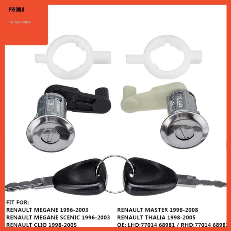 [Predolo] กระบอกล็อคประตูรถยนต์ 7701468981 7701468982 ด้วยสําหรับ ...