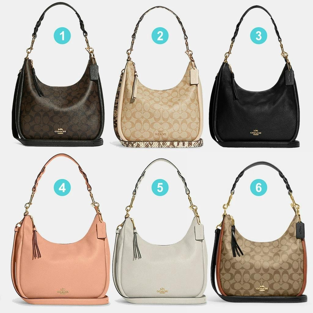 (((พร้อมส่ง) ♞Coach C9189 C9191 C91 C9190 Jules Hobo กระเป๋าสะพายไหล่ ...